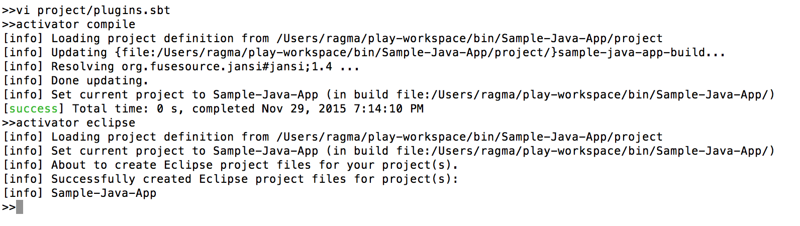 Play! Framework, maraghuram.github.io